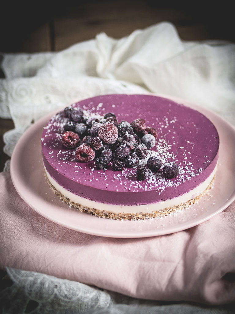 Cheesecake Coco Fruits Rouges & Citron Vert | NOYAU & PÉPIN